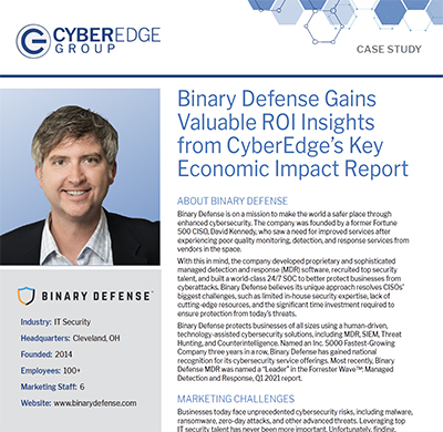Binary Defense Case Study - KEI Report - CyberEdge Group